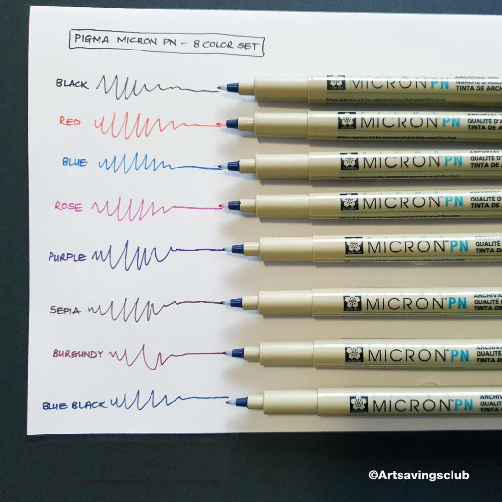 Sakura Pigma Micron Pen Sets - Artsavingsclub
