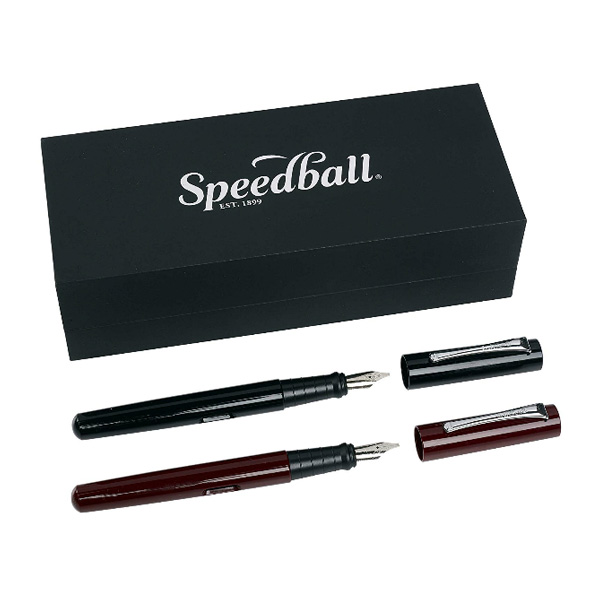 Speedball Calligraphy Fountain Pens & Cartridges - Artsavingsclub