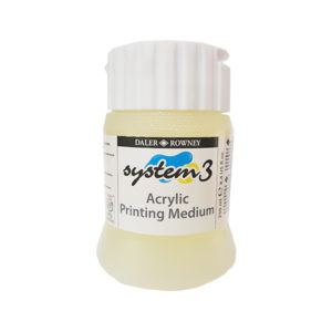 Daler Rowney System 3 Acrylic Screen Printing Mediums - Artsavingsclub