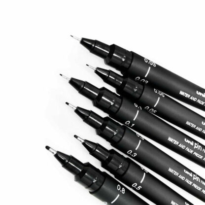 Uni Pin Fine Line Drawing Pens - Artsavingsclub