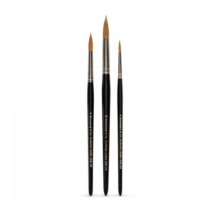Rosemary & Co Series 33 Kolinsky Sable Pointed Round Brushes ...