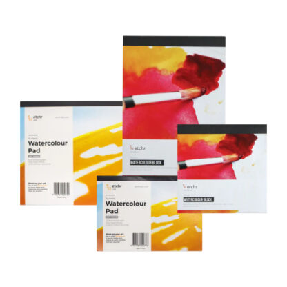 Etchr Watercolour Paper Blocks - Artsavingsclub